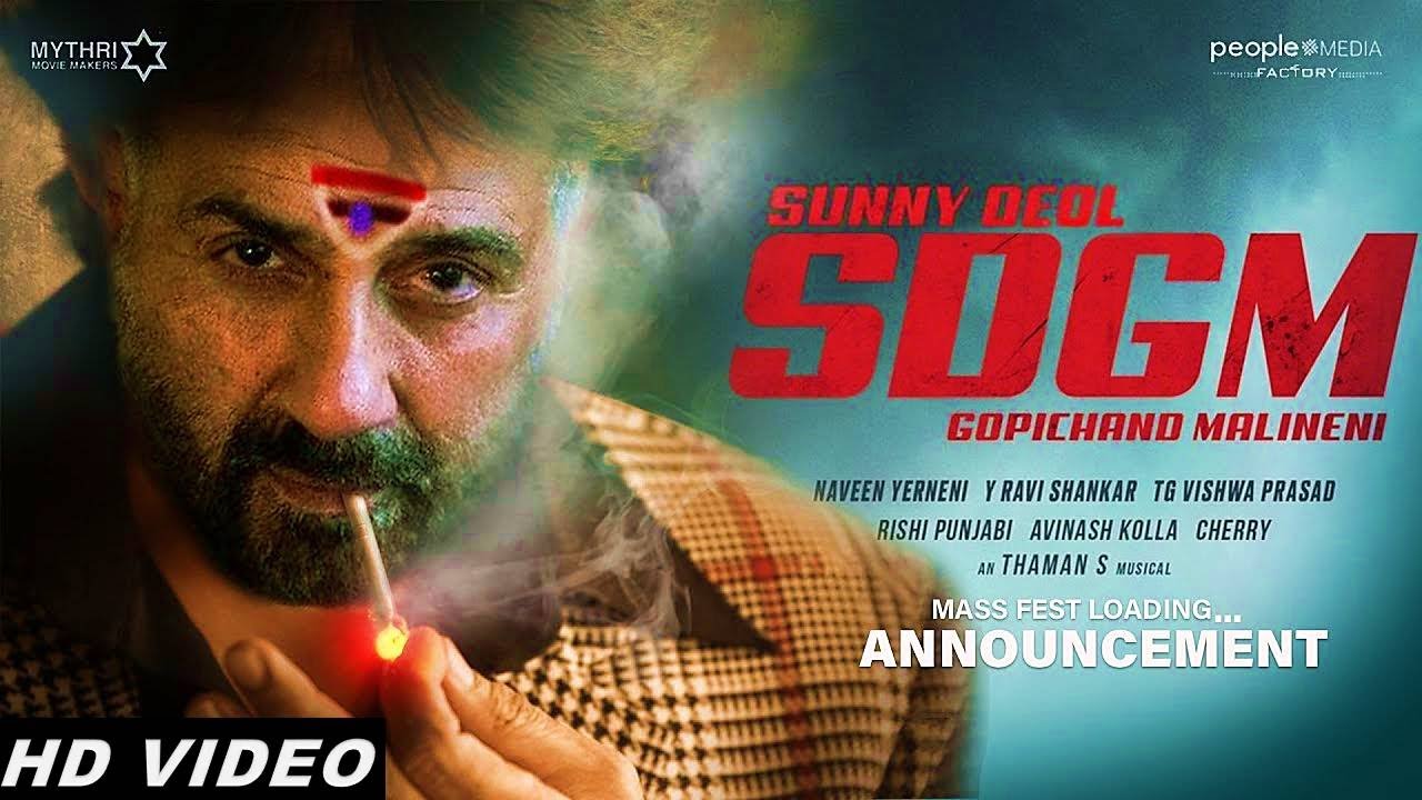 SDGM Movie Trailer Announcement | Sunny Deol | Saiyami Kher | Regina Cassandra | Sdgm Sunny Deol ...