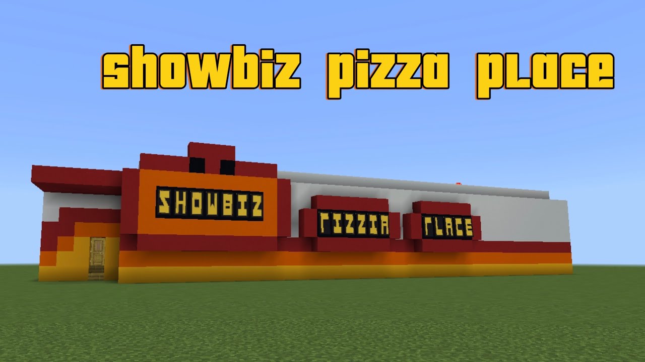 Showbiz pizza place showcase Minecraft pe - YouTube