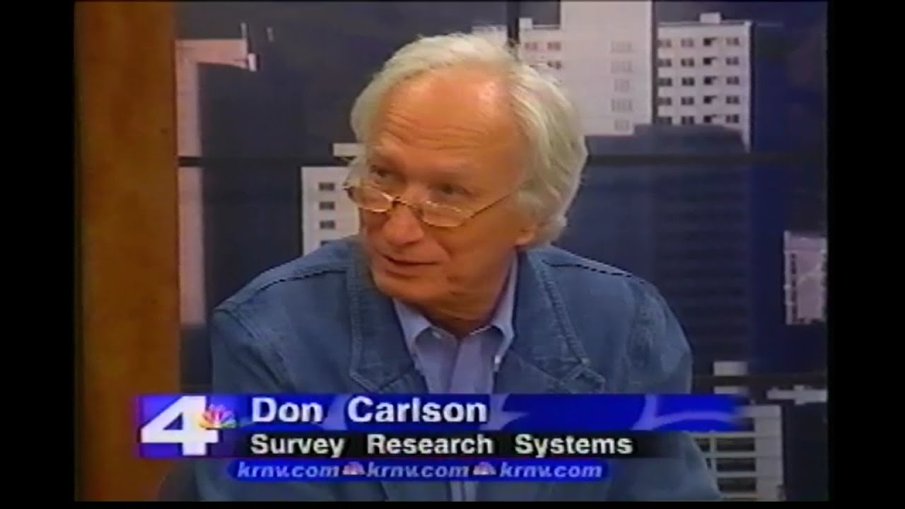 Nevada Newsmakers - Oct 8, 2003 - Don Carlson, Ernie Adler - YouTube