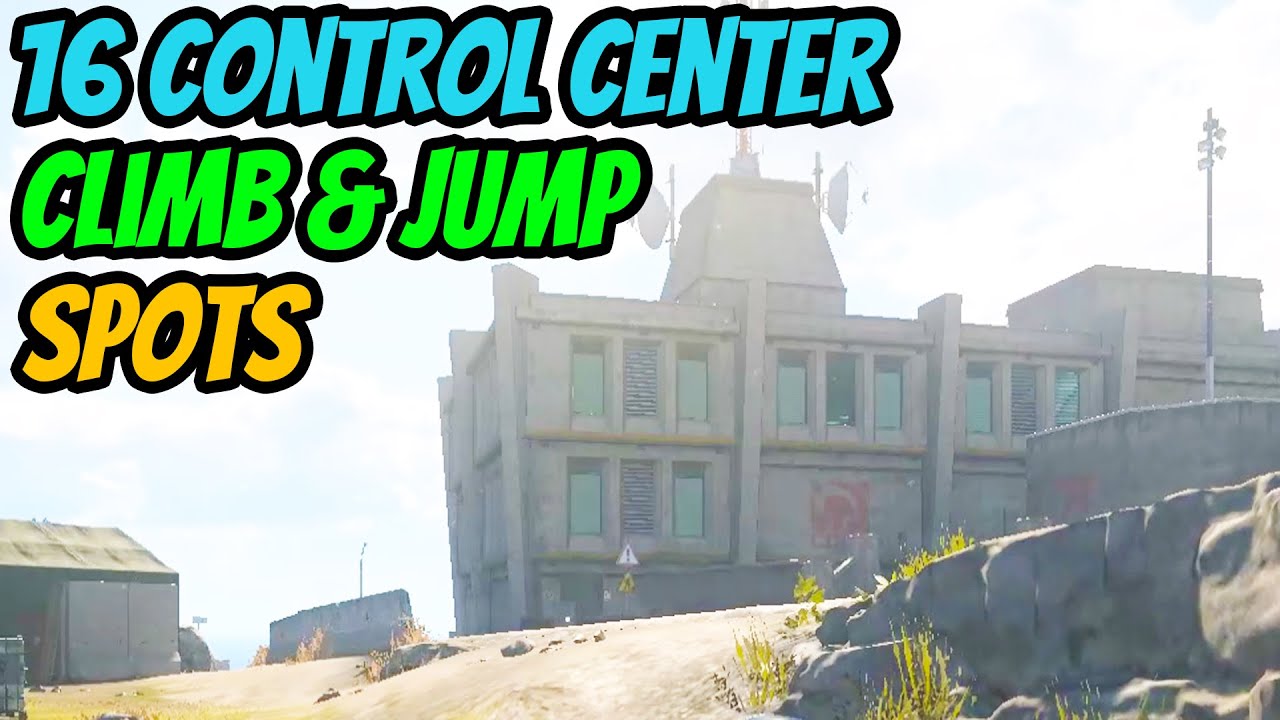 16 Control Center Jump and Climb Spots (Rebirth Island) - YouTube