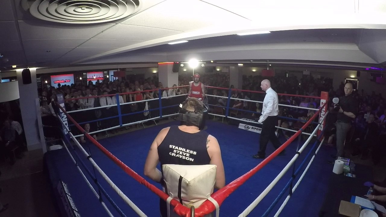 Ultra White Collar Boxing | Sheffield | Matt Cadman VS Steve Grayson ...