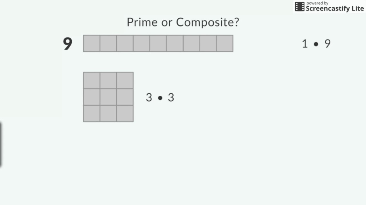 Unit 1 Lesson 2 Math Cast: Prime and Composite - YouTube