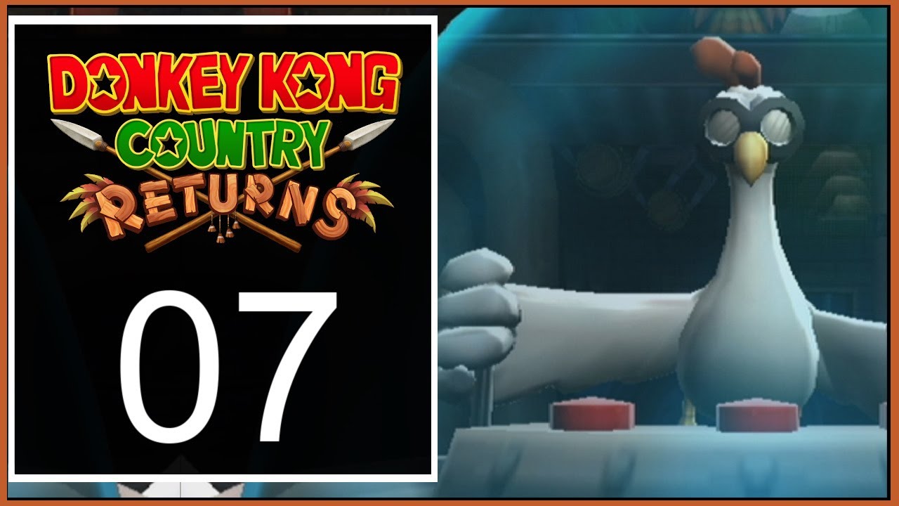 Donkey Kong Country Returns - Episode 7 | Factory - YouTube