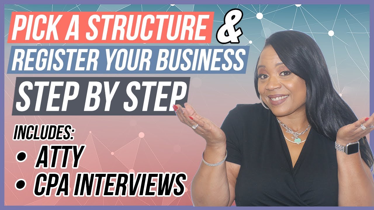 How to Pick a Business Type and Get It Registered- Step by Step - YouTube