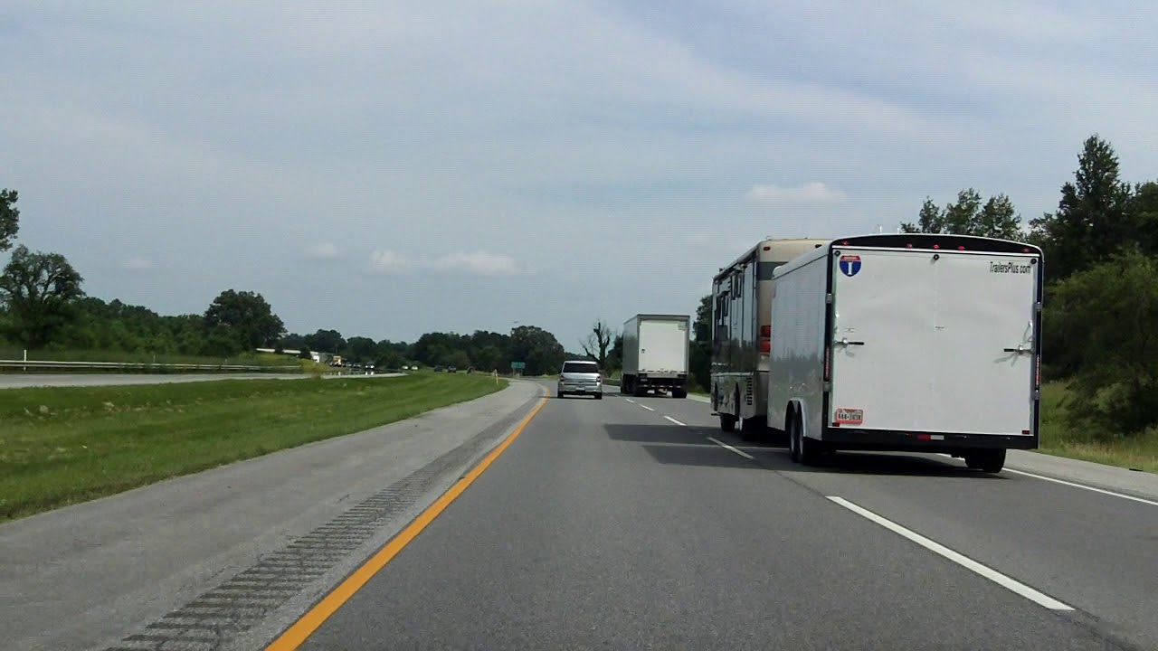 Indiana Toll Road (Exits 49 to 72) eastbound (Part 2/2) - YouTube