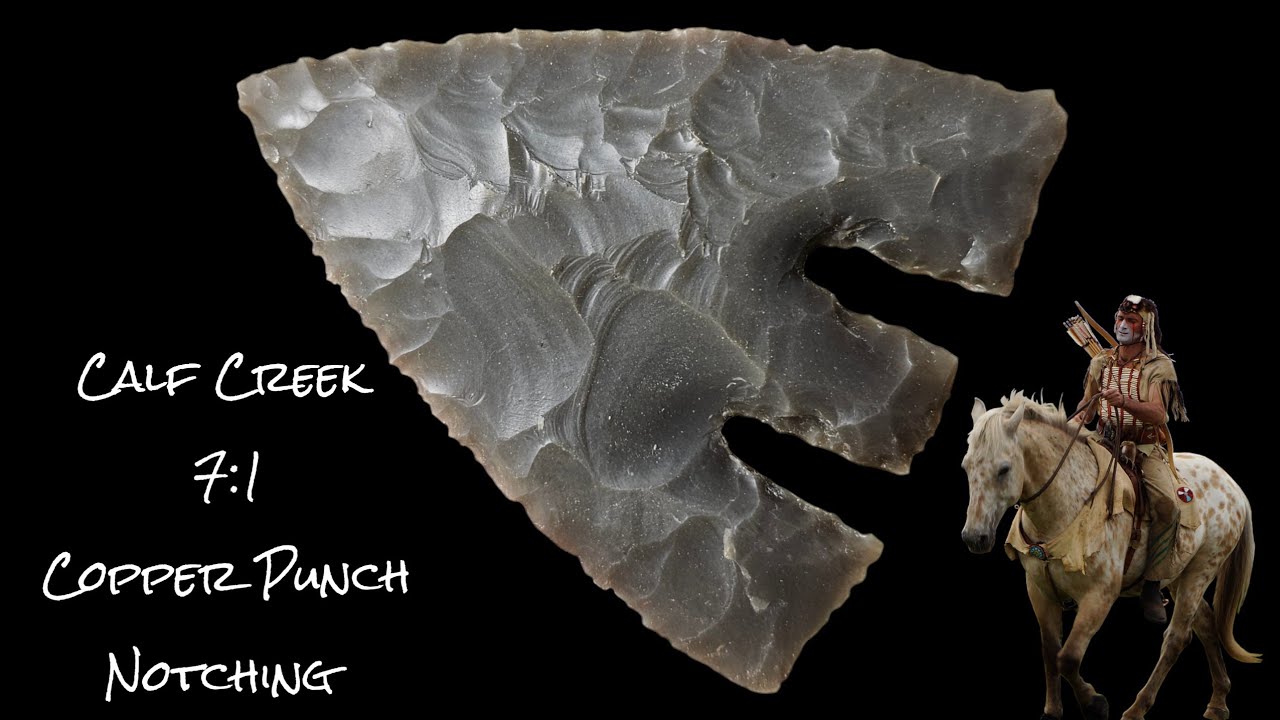 Calf Creek Copper Pipe Punch Notching - YouTube