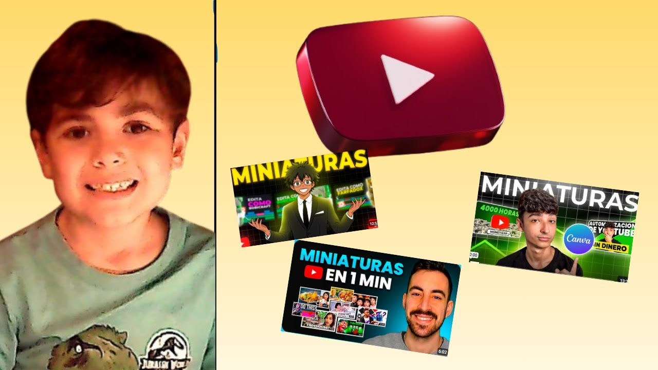 Tutorial de como hacer miniaturas para youtube - YouTube