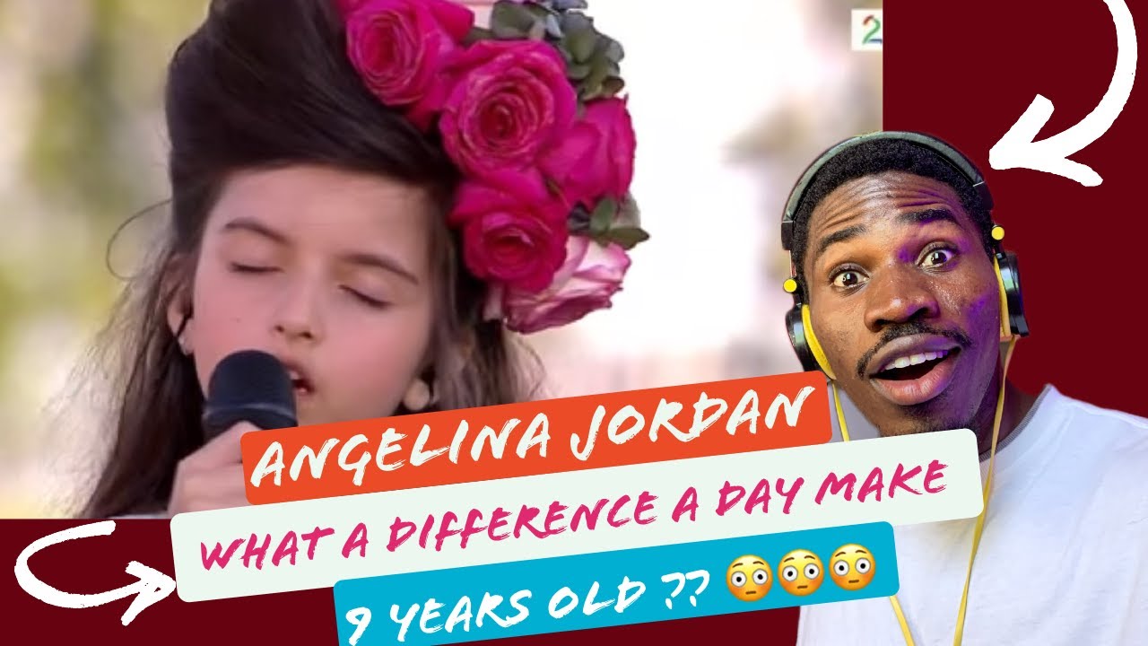 Angelina Jordan REACTION - What a Difference a Day Make. Her voice is ...