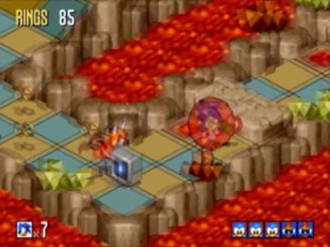 Sonic 3D Blast - Volcano Valley Zone Act 1 - YouTube