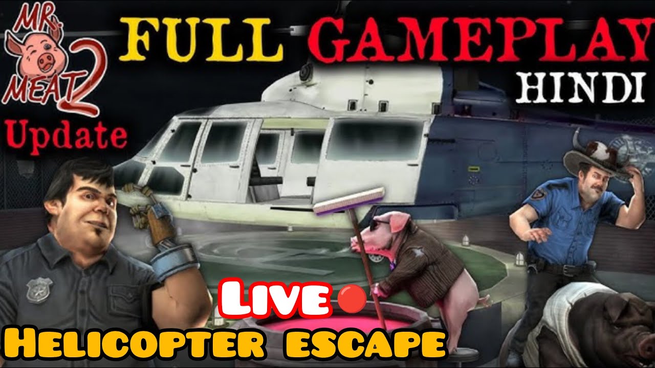 Live 🔴 Mr Meat Helicopter🚁 Escape| Live Stream 🔴 - YouTube