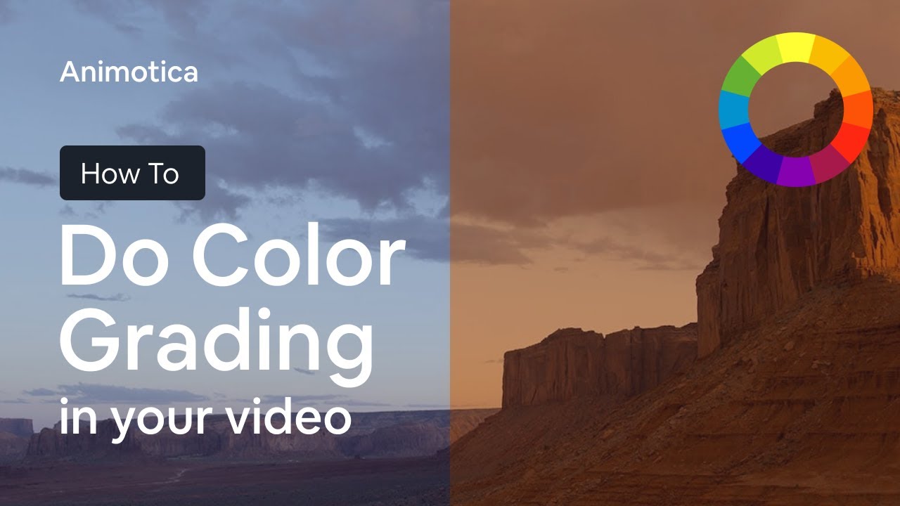 Easy Cinematic Color Grading in Animotica (Tutorial) - YouTube