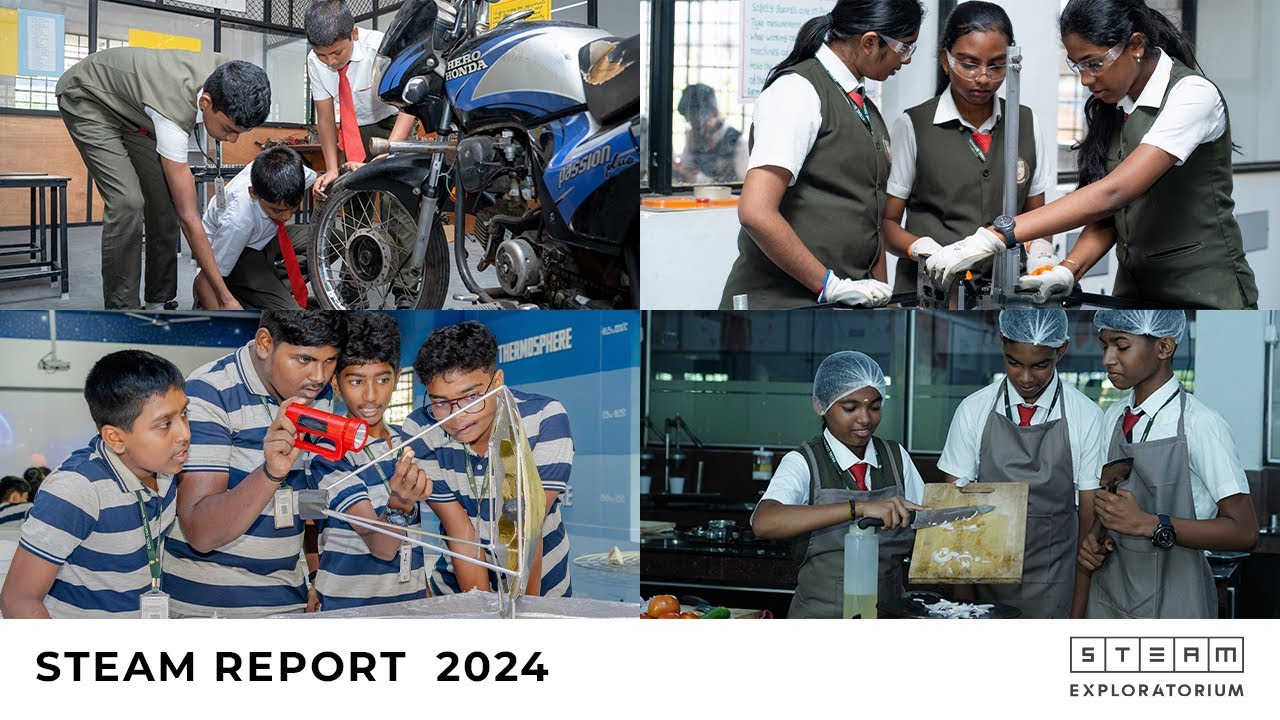 STEAM Report 2024 | Excel Group of Schools - YouTube