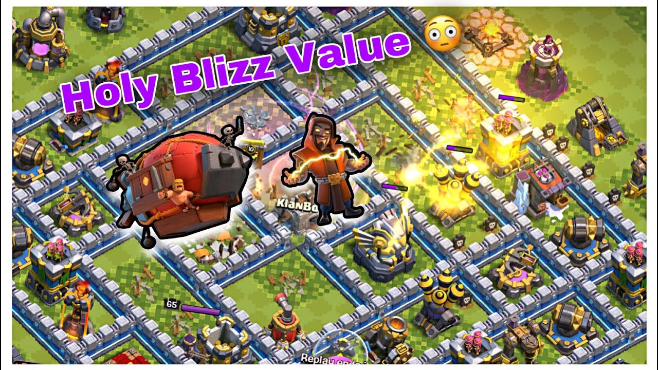 Blizzard LaLo ( Max TH 12 ) Overpowered.. - YouTube