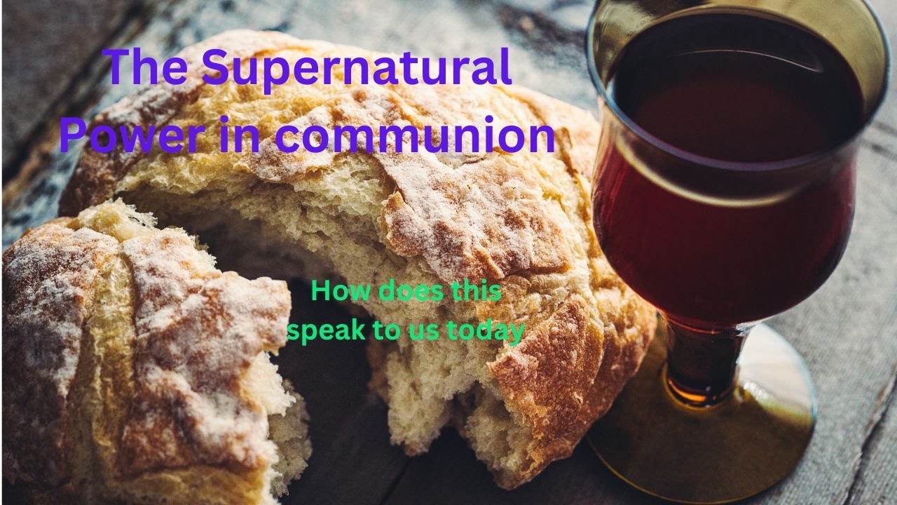 Exploring the communion elements. What do these mean in our modern ...
