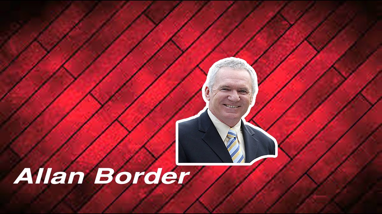 Allan Border Career Profile - YouTube