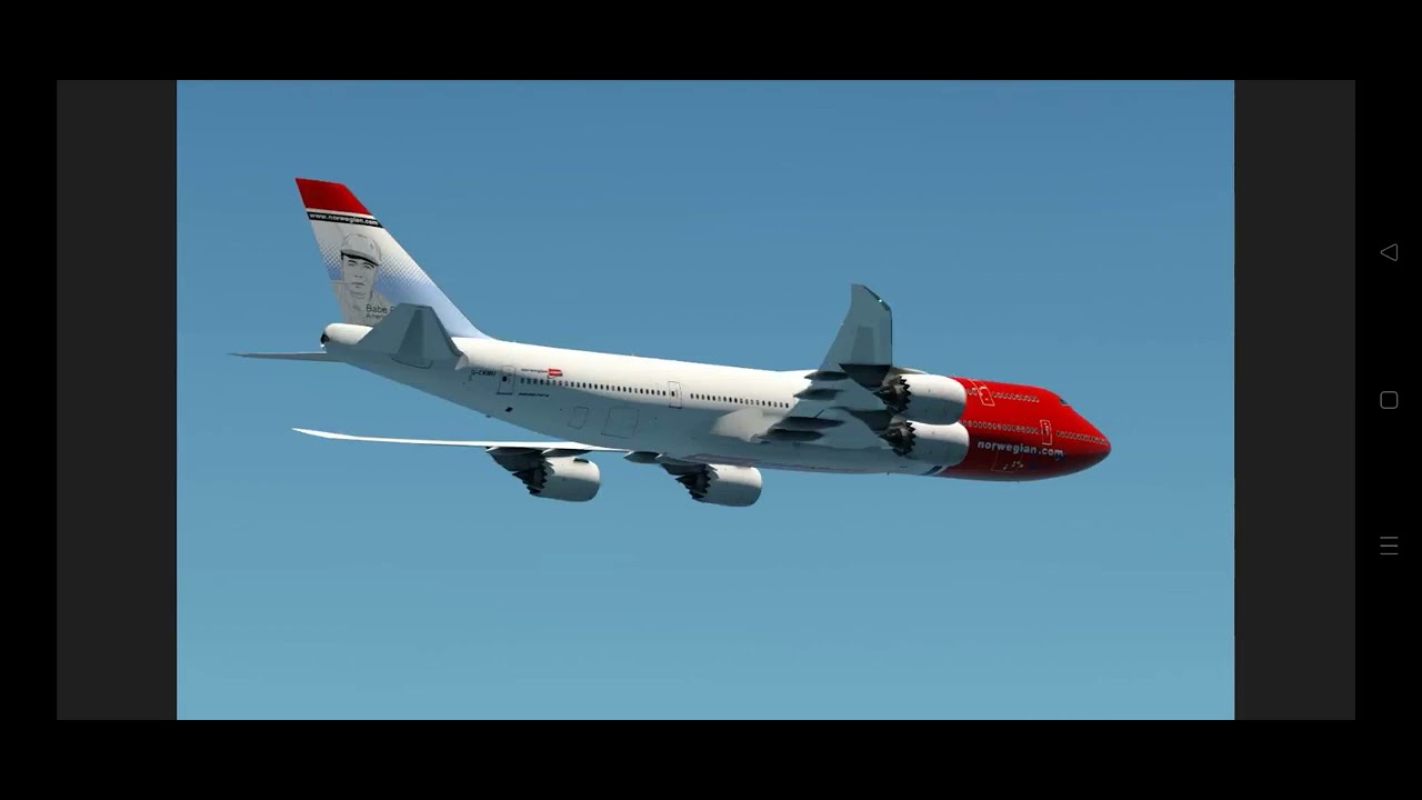 Norwegian 747-8i - YouTube