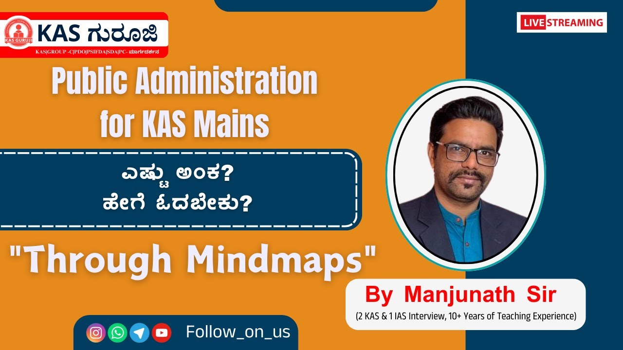How to Study Public Administration for #KAS Mains 2024? - YouTube