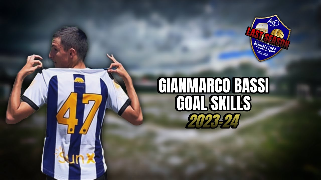 GIANMARCO BASSI EPIC GOALS SKILLS IN PARTITA!! [2023-24]😱🥶 - YouTube