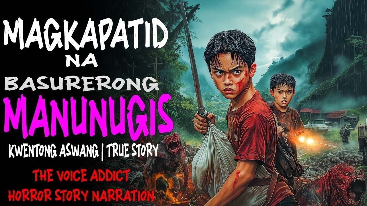 MAGKAPATID NA BASURERONG MANUNUGIS | Kwentong Aswang | True Story - YouTube