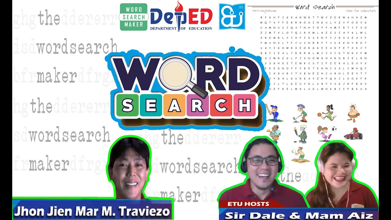 Basic OER DepEd EdTech | Word Search Maker Tutorial - YouTube