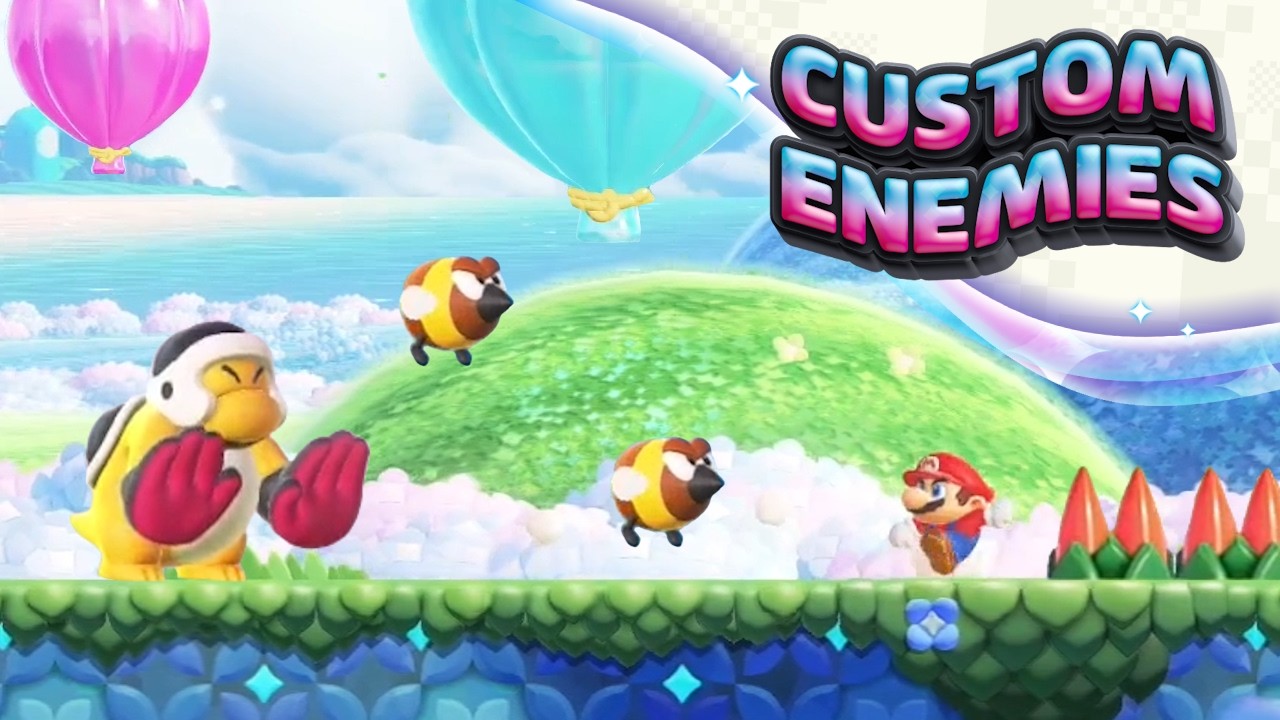 How I Made Custom Enemies and Objects in Mario Wonder - YouTube
