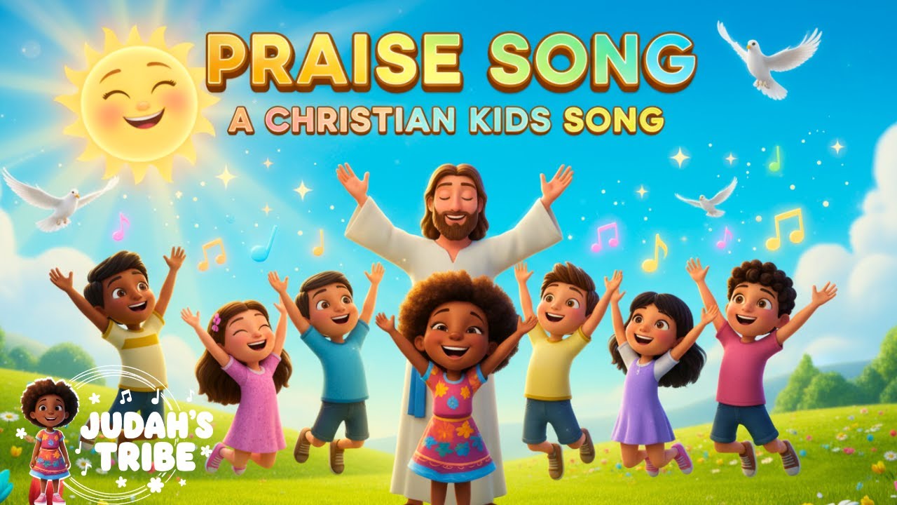 Praise Song- Up Above Jesus | Bible Song for Kids | Judah's Tribe ...
