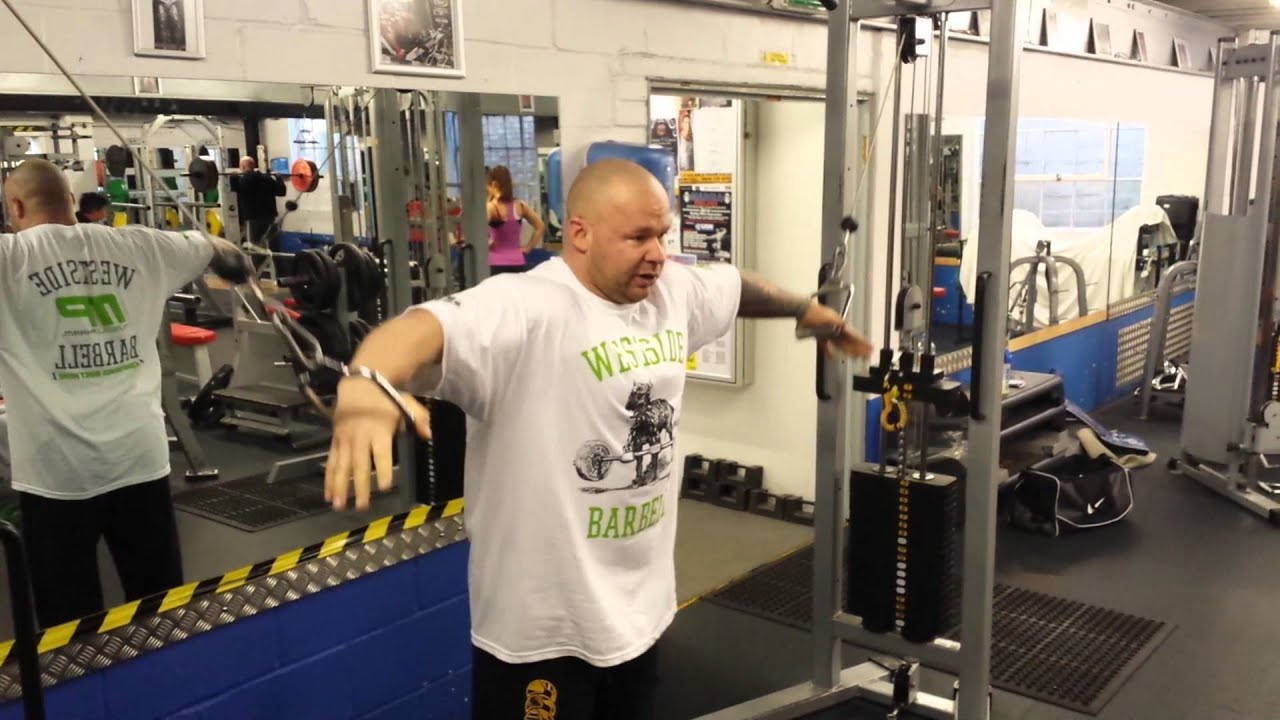 3 way cable crossovers - YouTube