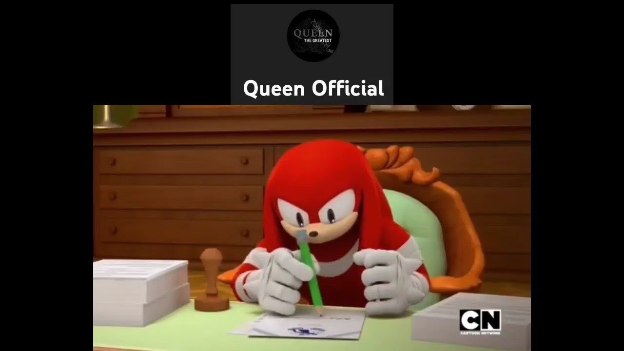 Knuckles rates Queen channels - YouTube