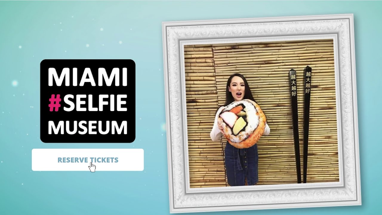 The Miami Selfie Museum - YouTube
