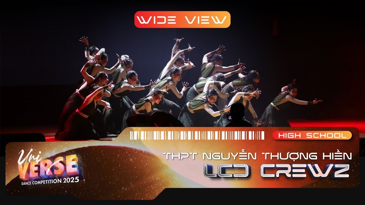 [2nd Place] LCD CREWZ ╏ Uni-VERSE Dance Competition 2025: High School Category [WIDE VIEW] - YouTube
