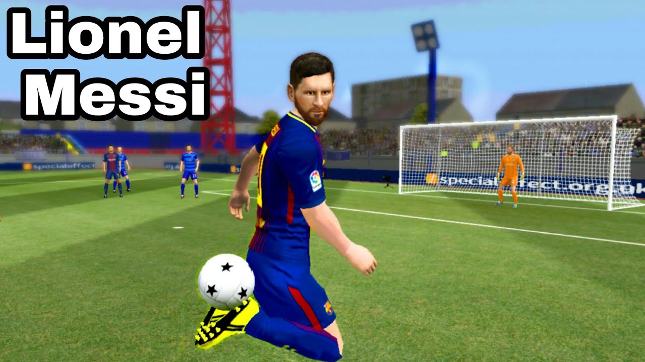 Lionel Messi Rainbow Flicks Goals Dream League Soccer 2018 - YouTube