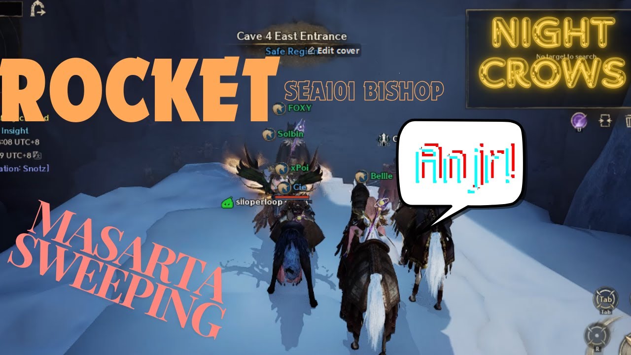 Night Crows: Masarta Sweeping Rocket - YouTube