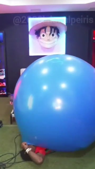 human balloon challenge - YouTube