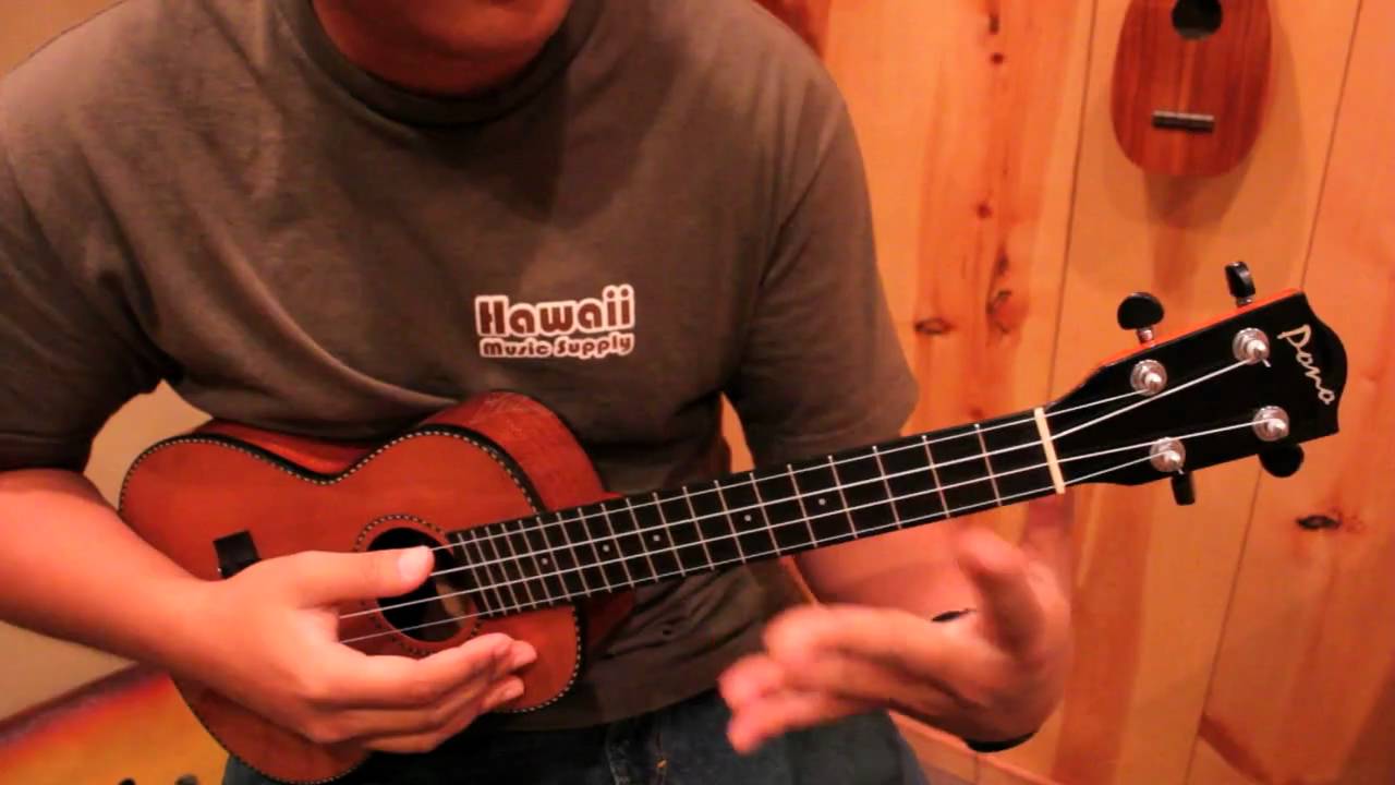 Ukulele Tutorial "While My Guitar Gently Weeps" - Jake Shimabukuro ...