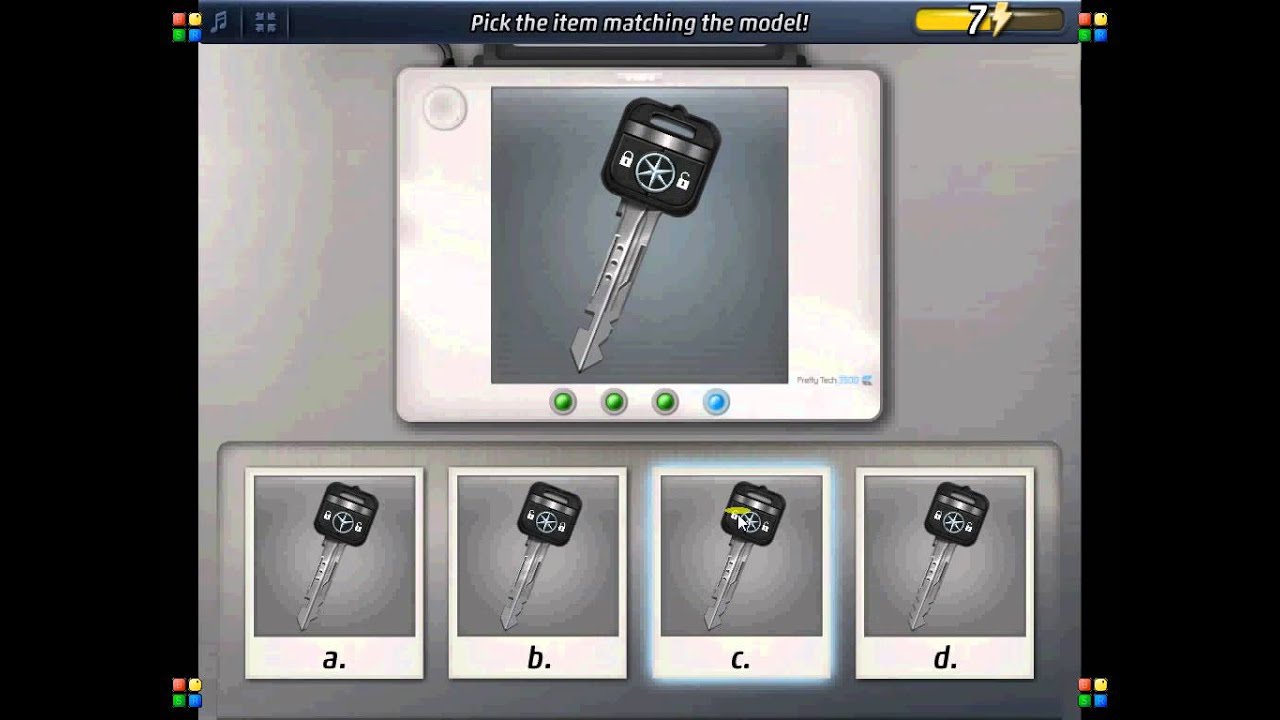 Examine Car Key for Edward Ramis - Julian's father - YouTube