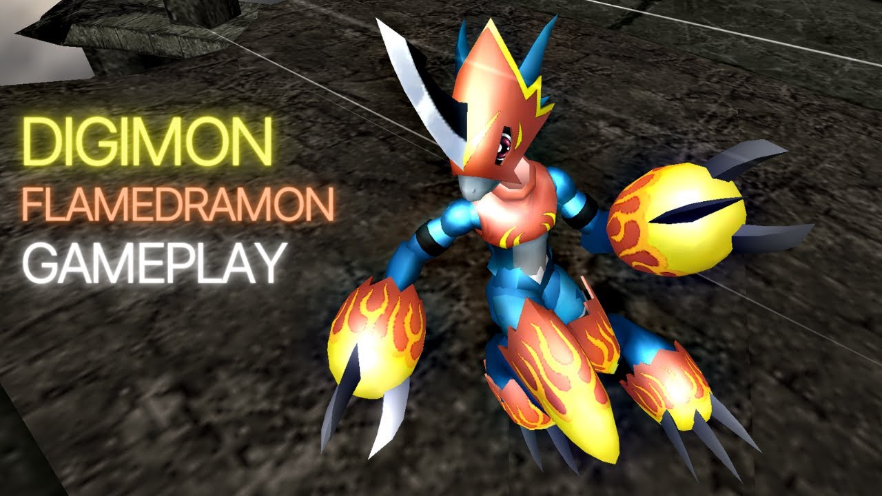 DIGIMON Flamedramon GAMEPLAY | FLAMEDRAMON GAMEPLAY | DIGIMON GAMEPLAY ...