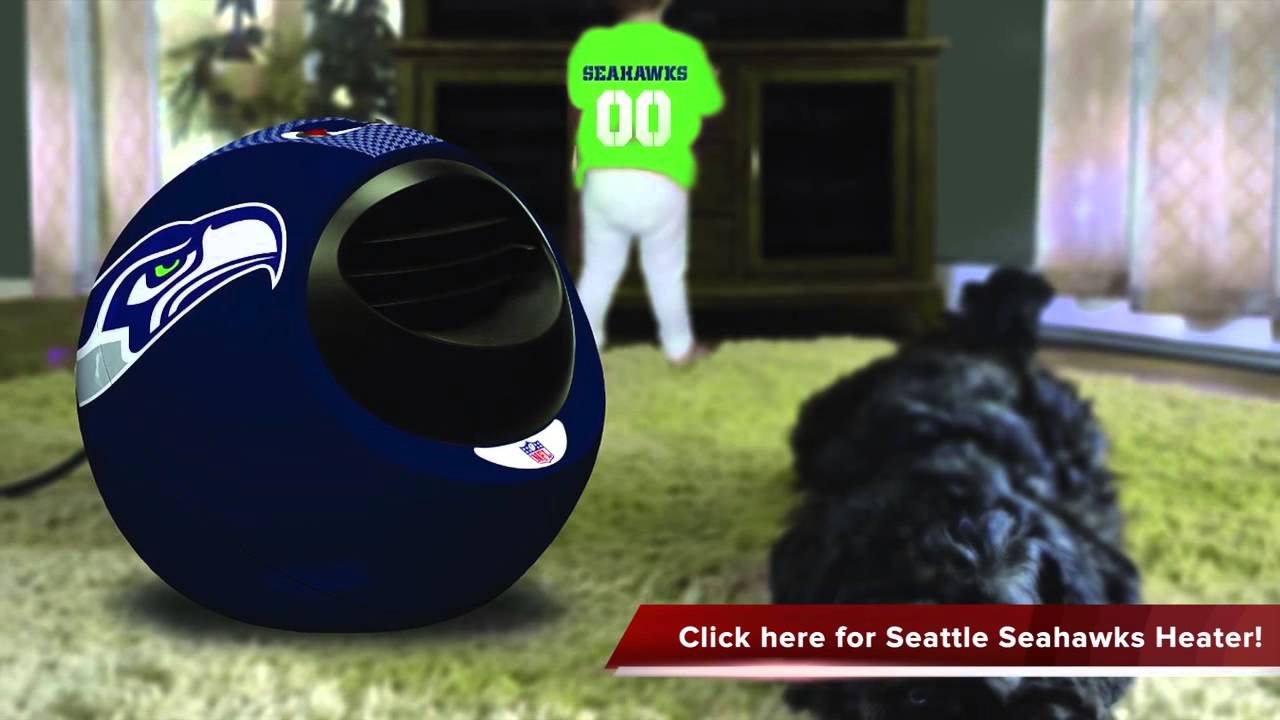 Seattle Seahawks NFL Infrared Space Heater Review - YouTube