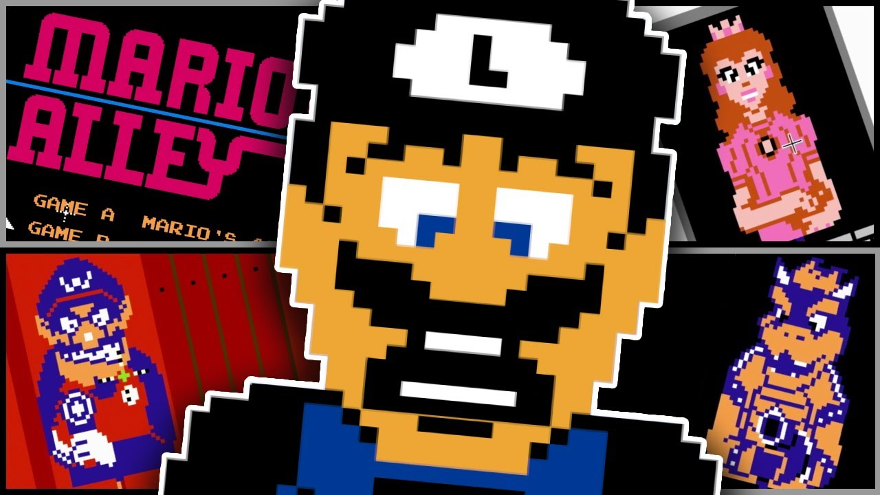 Super Mario's Alley (Hogan's Alley Rom Hack) - YouTube