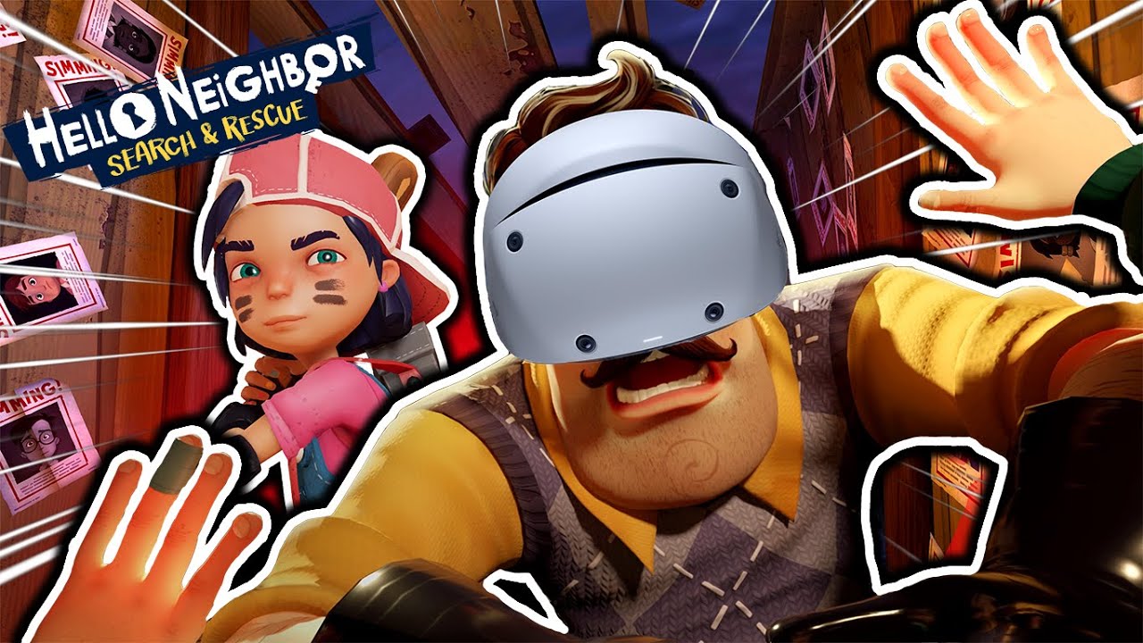 HELLO NEIGHBOR IS IN VR.... - YouTube