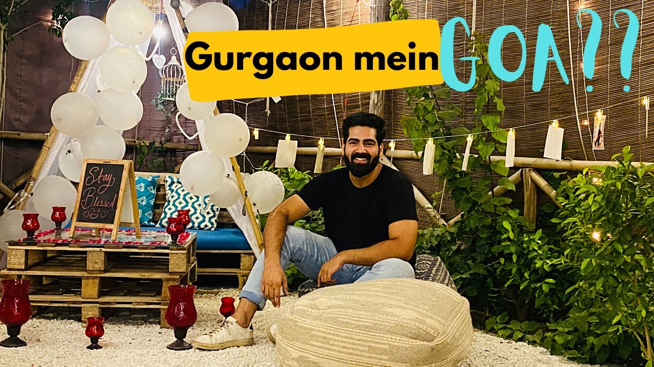 Gurgaon में GOA?? | COCO N CHILLI | Goa Beach Vibes | Cafe Review - YouTube