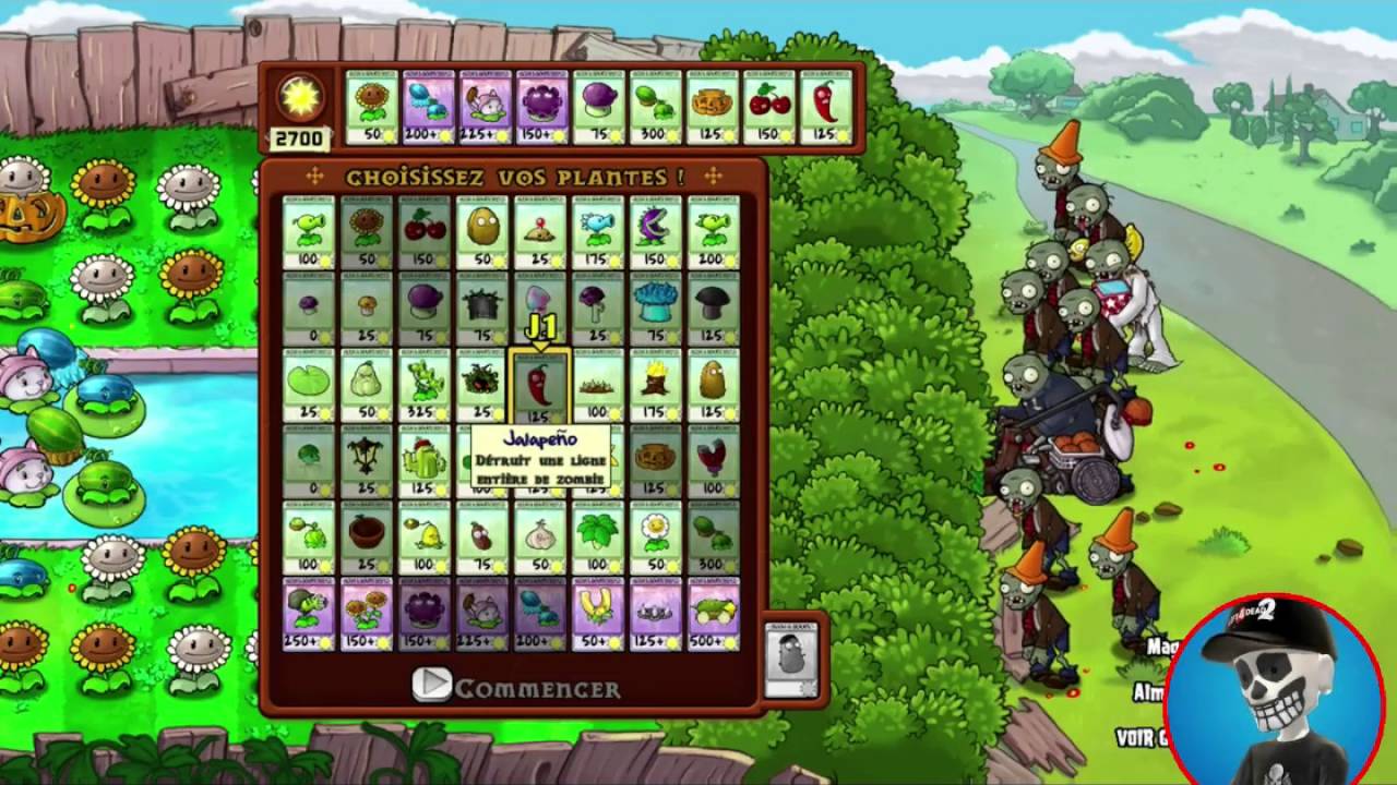 Plants vs Zombies Survie : Sans Fin 26 Drapeaux - YouTube