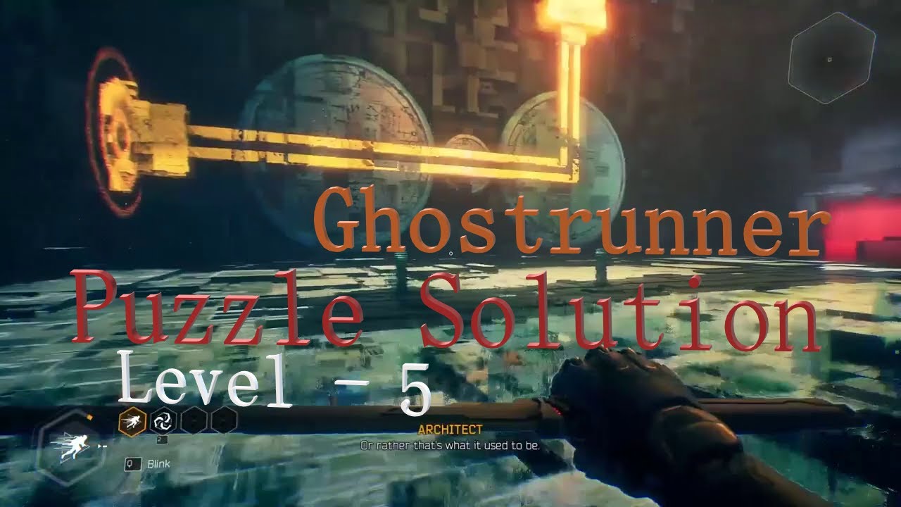 How to Beat Cybervoid Turning Puzzle (Ghostrunner) - YouTube