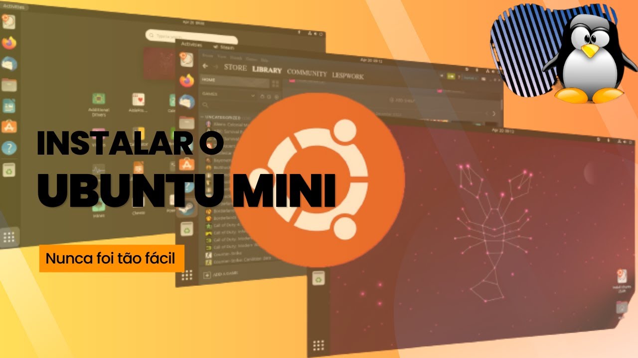 Como instalar MINI ISO do #ubuntu - YouTube