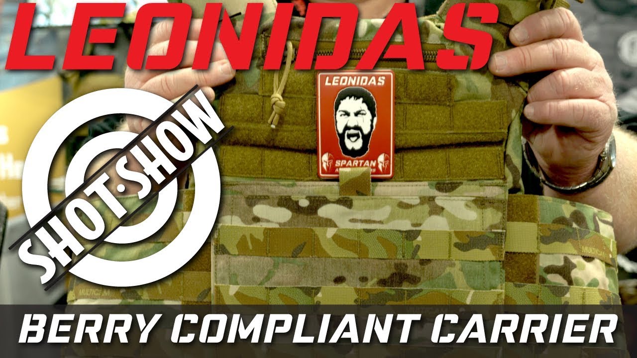 SHOT Show 2019 - Leonidas Advanced Body Armor Plate Carrier System ...