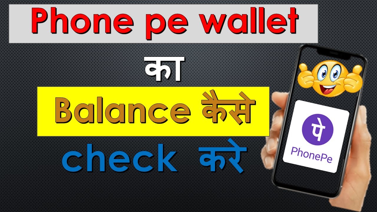 phone wallet kaise cheack kare. phone pay wallet balance check. check ...