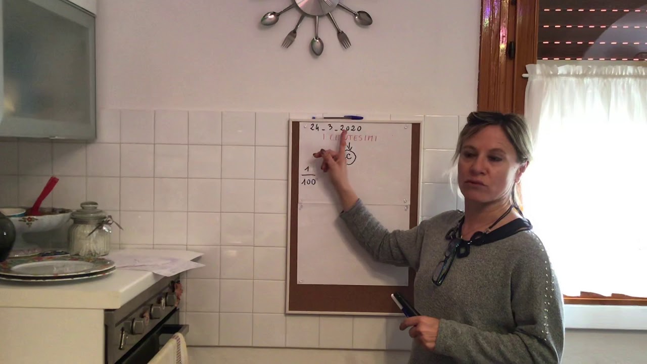 Frazioni decimali: i centesimi - YouTube