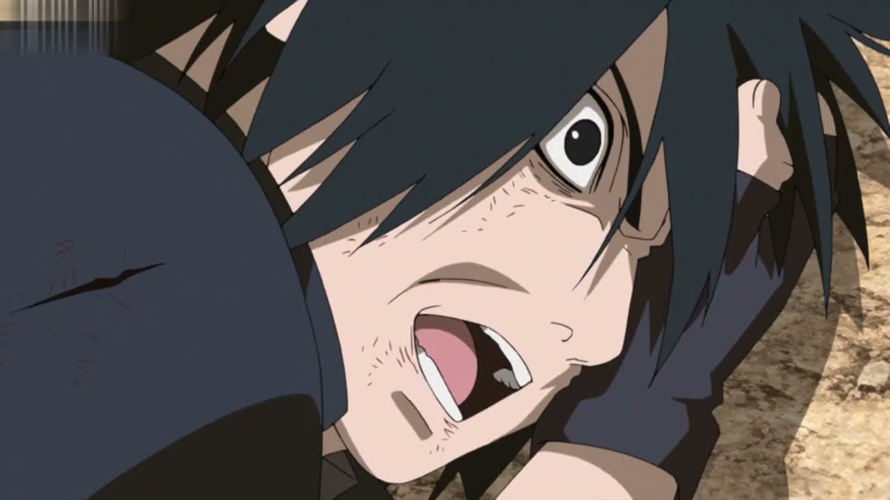 Boruto (Momoshiki) Stabs Sasuke in The Eye (Rinnegan) - YouTube