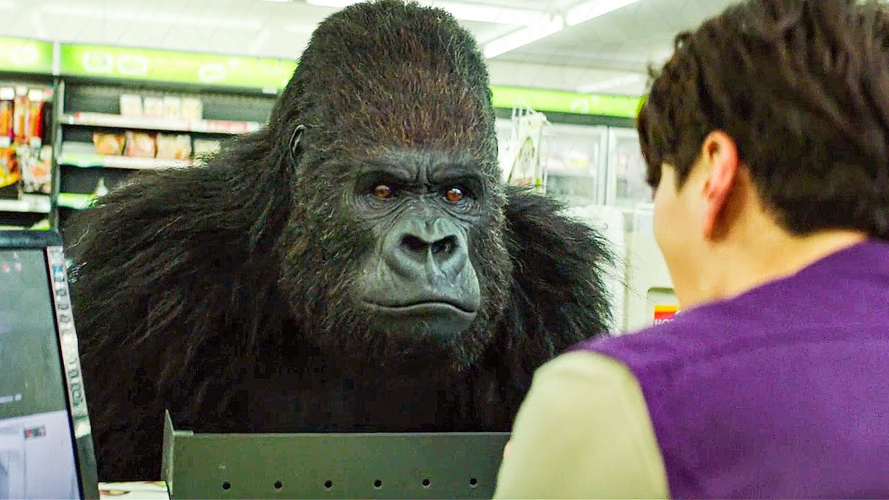 Gorilla in the Supermarket! Scene - SECRET ZOO (2020) Movie Clip - YouTube
