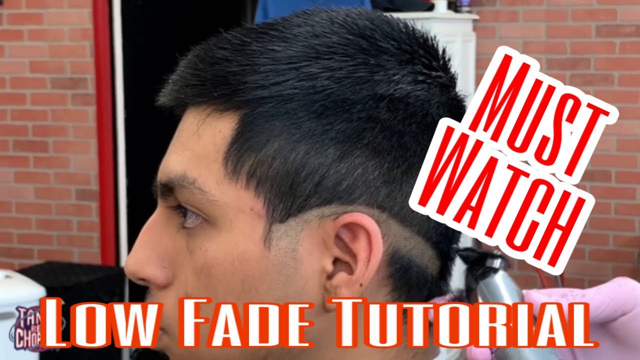 Haircut Tutorial | Low Fade with Trim On Top - YouTube