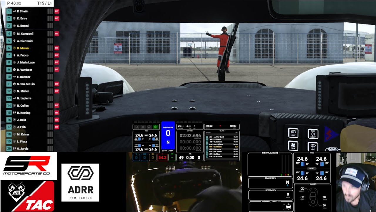 LMU CHAMPIONSHIPS LMP2 MIXED - HIGH END COCKPIT RIG CAM - YouTube